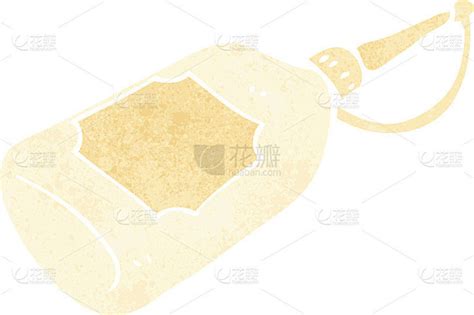 复古卡通胶瓶
