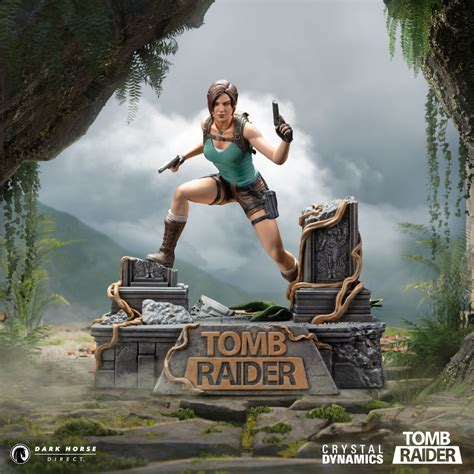 Tomb Raider Lara Croft Pvc Statue Dark Horse Direct