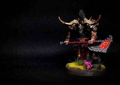 Picked Up My First Age Of Sigmar Box Of Minis Heres My Painted Chaos