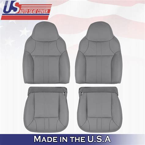 2000 2001 Ford Excursion Xlt Front Tops And Bottoms Leather Seat Cover