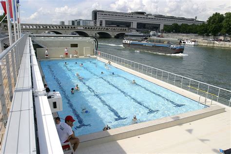 Floating Pools To Seek Out This Summer Paris Pool Josephine Baker