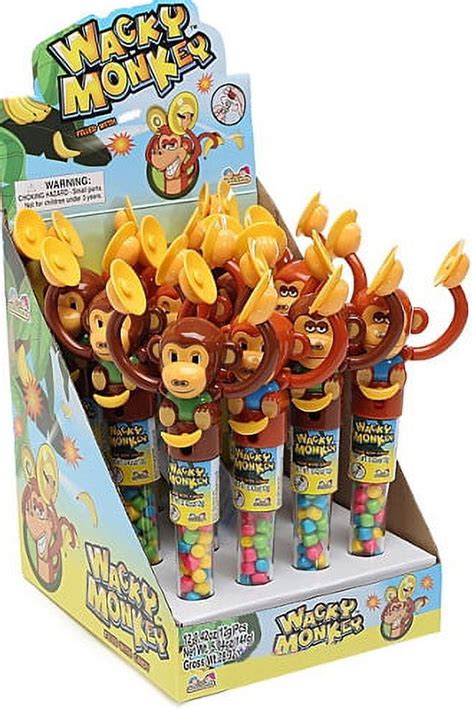 Wacky Monkey Candy Toy 42 Oz