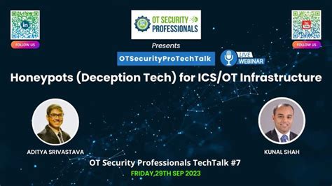 Ot Security Professionals Techtalk7 Honeypots Deception Tech For