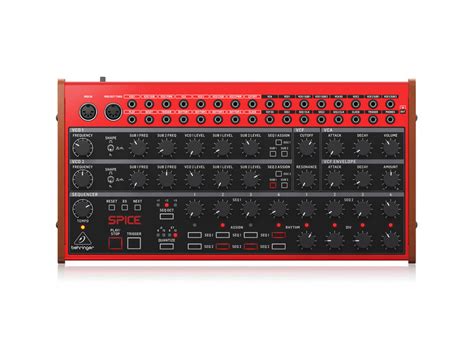 Behringer Spice Analog Semi Modular Polyrhythmic Synthesizer What To Know And Where To Buy