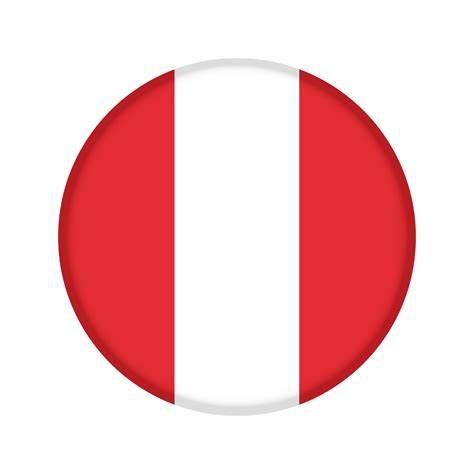 Round Flag Of Peru 45757266 Png