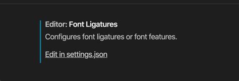 Poor Ux For The Editorfontligatures Setting · Issue 92823 · Microsoftvscode · Github