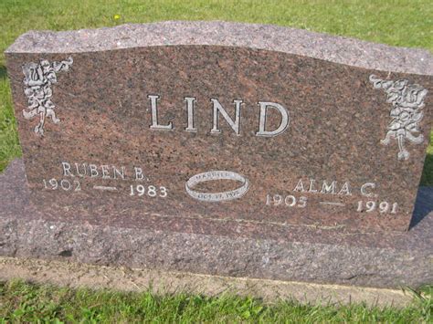 Alma Cecelia Horner Lind 1905 1991 Mémorial Find A Grave