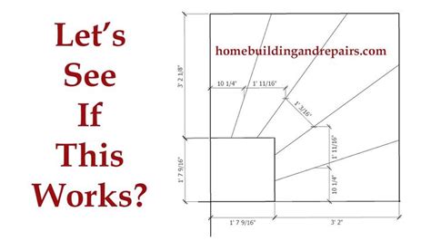 How To Layout And Design Five Step Winder Section Of Stairway