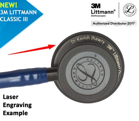Pink Littmann Stethoscope Engraved 3m Littmann Classic Iii