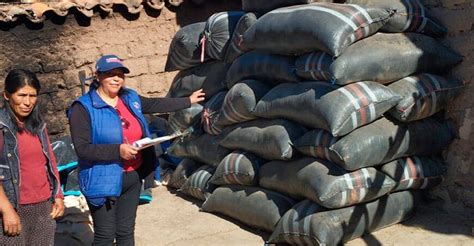 Huancavelica Productores De Angaraes Concretan Venta De Más De 12 Tm