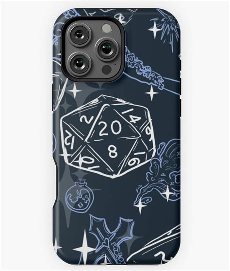 Azure Dnd Cleric Class Gear Art N130 Phone Case For Iphone 17 16 15 14