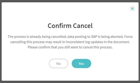 Un Cancellable Processes Automate