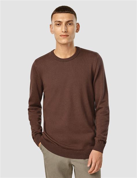 Everyday Knit Crewneck Espresso Shaping New Tomorrow