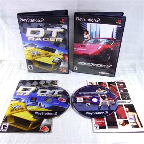 Video Games And Consoles Racing Ps2 2 Complete Games Dt Racer Ridge