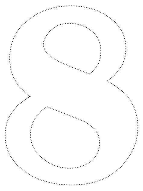Trace Numbers Color Tracing Number Printable Worksheets Preschool
