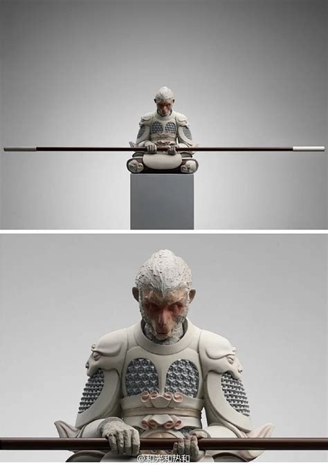王瑞林的雕塑 斗战胜佛 花瓣网