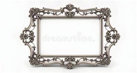 Elegant Ornate Mirror Frame Perfect For Vintage Or Classical Decor
