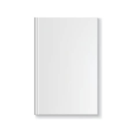 Blank Book Cover Template 14145209 Vector Art At Vecteezy