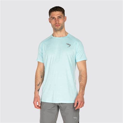 Performance Training Tee In Sky Blue Fly