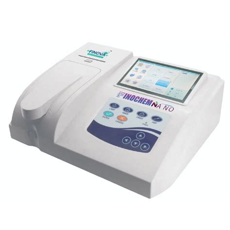 Lab Equipment Biochemistry Analyzer Semi Auto Analyser Finova Finochem Nano Semi