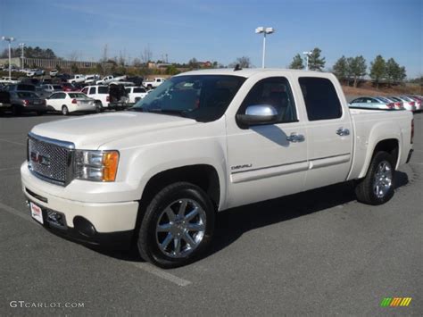 2012 White Diamond Tricoat Gmc Sierra 1500 Denali Crew Cab 4x4