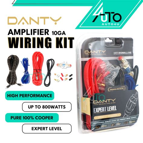 Amplifier Wiring Kit Car Audio Installation Kit Subwoofer Amp Kit Cable