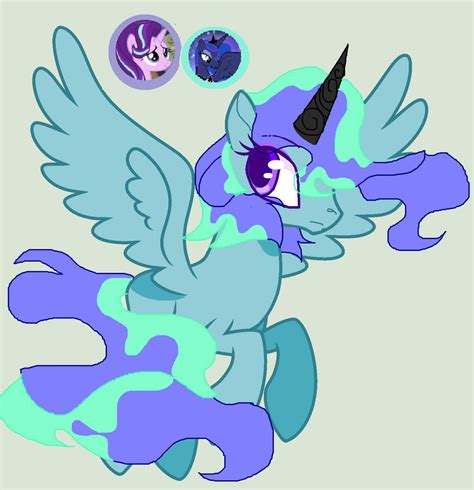 Ship Custom Princess Luna X Starlight Glimmer By X Rosemary Artz X On