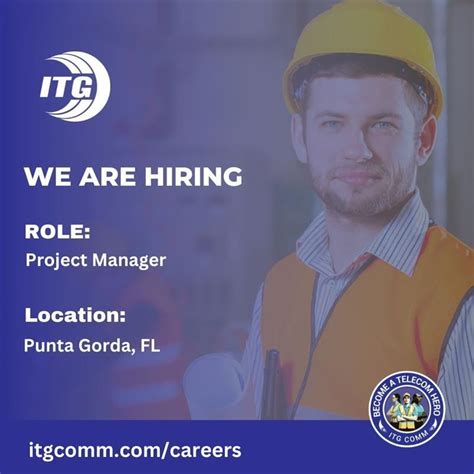 Itg Itgtelecom Telecom Hiring Jobs Jobsearch Recruitment Job