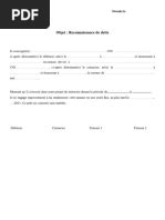 Lettre De Décharge En Cas De Remise Dargent Modèle Gratuit De Lettre