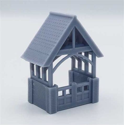 Oo Scale Lych Gate — Model Railway Scenes