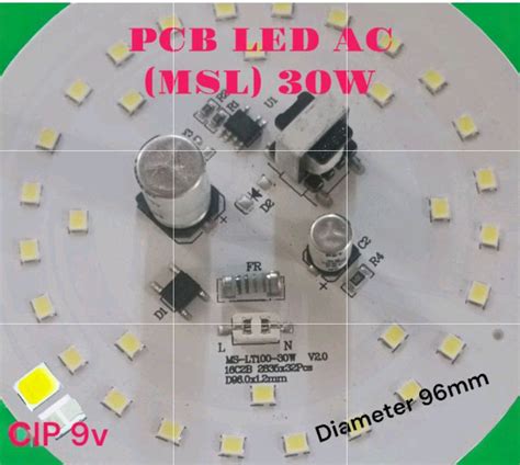 Pcb Led Ac Msl 30w Lazada Indonesia