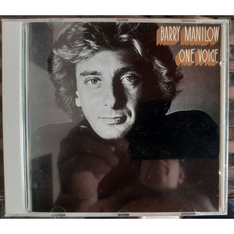 Cd Barry Manilow One Voice Importado Shopee Brasil