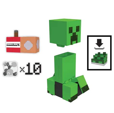 Minecraft 10 Exploding Rc Creeper Green Hrr48 Best Buy