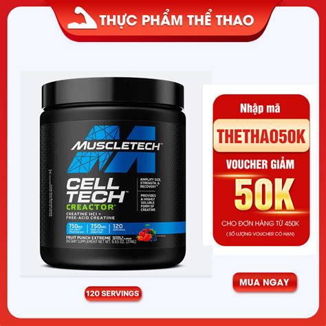Cell Tech Creactor 120 Servings Date T62025