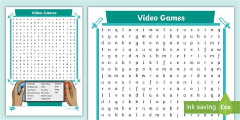 Ks2 Computer Games Word Search Teacher Made