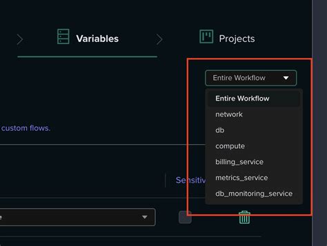 Managing Workflow Variables Env Zero Docs
