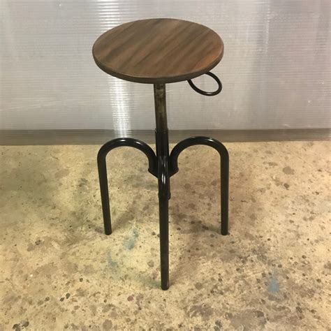 Tabouret Industriel Hauter Reglable Meubles Industriel Anna Colore
