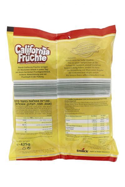 Storck Chocolate Storck California Fruits Storck Sweets Storck Candy 14 9 Ounce Total