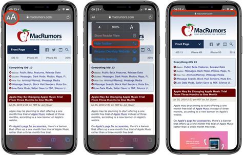 How To Hide The Toolbar In Safari For Ios Macrumors