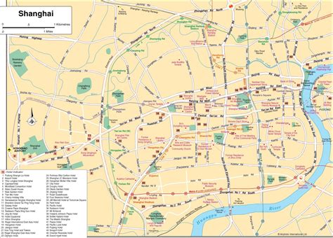 Shanghai Travel Map Shanghai Plane