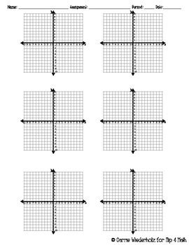 Printable 4 Quadrant Graph Paper With Numbered X And Y Blank Graph