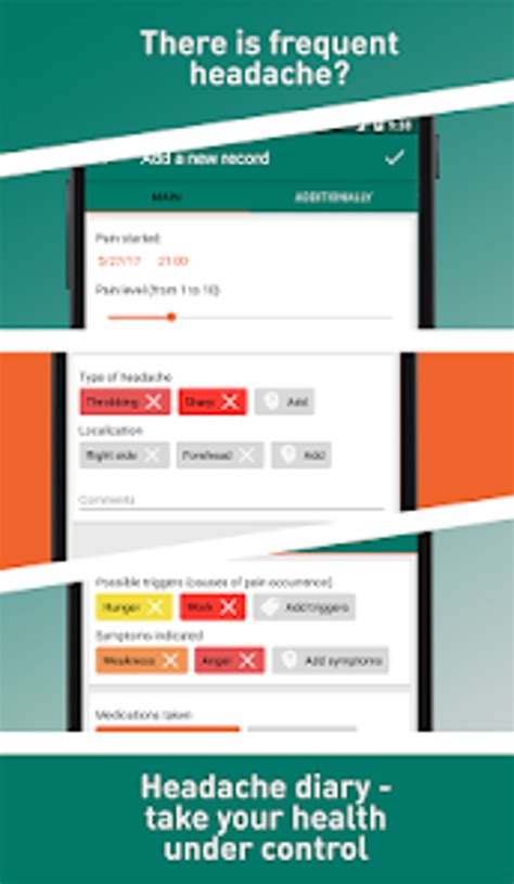 Headache Diary для Android — Скачать