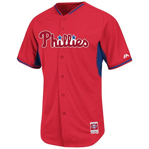 Mens Philadelphia Phillies Majestic Red Alternate Authentic Collection