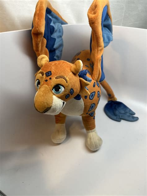 Disney Store Elena Of Avalor Skylar Jaquin Winged Flying Jaguar Luna Cat Plush Ebay