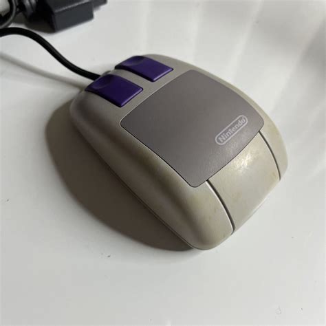 Genuine Nintendo Snes Mouse Sns 016 Retro Unit
