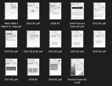 Ap Calculus Bc 25 Official Full Exam Papers With Mcq From Year 1969