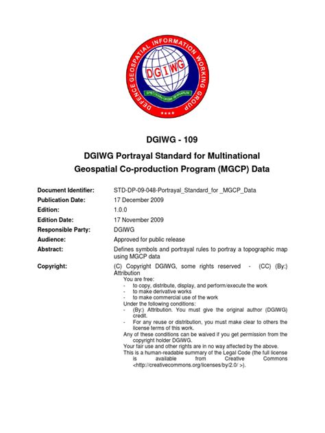 Portrayal Standard For Mgcp Data Pdf Typefaces Rgb Color Model