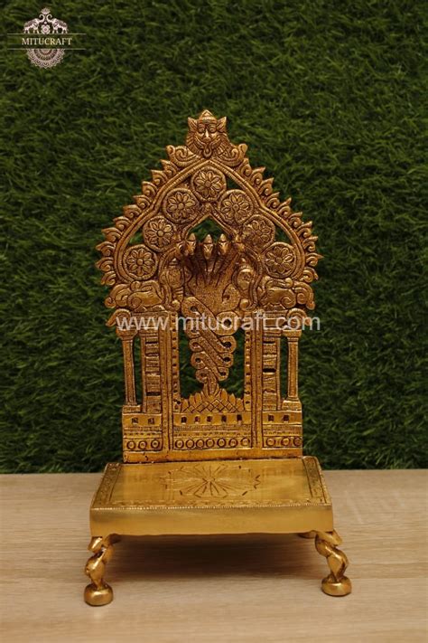 Brass Peedam With Thiruvachi