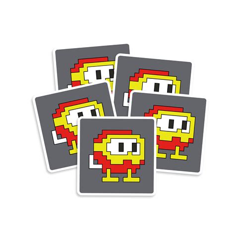 Dig Dug Mini Sticker