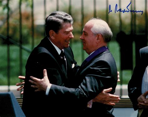 Mikhail Gorbachev Signed Photograph Rr Auction